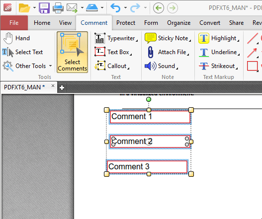 PDF-XChange Co Ltd :: Knowledge Base :: How do I edit comments and annotations in PDF-XChange ...